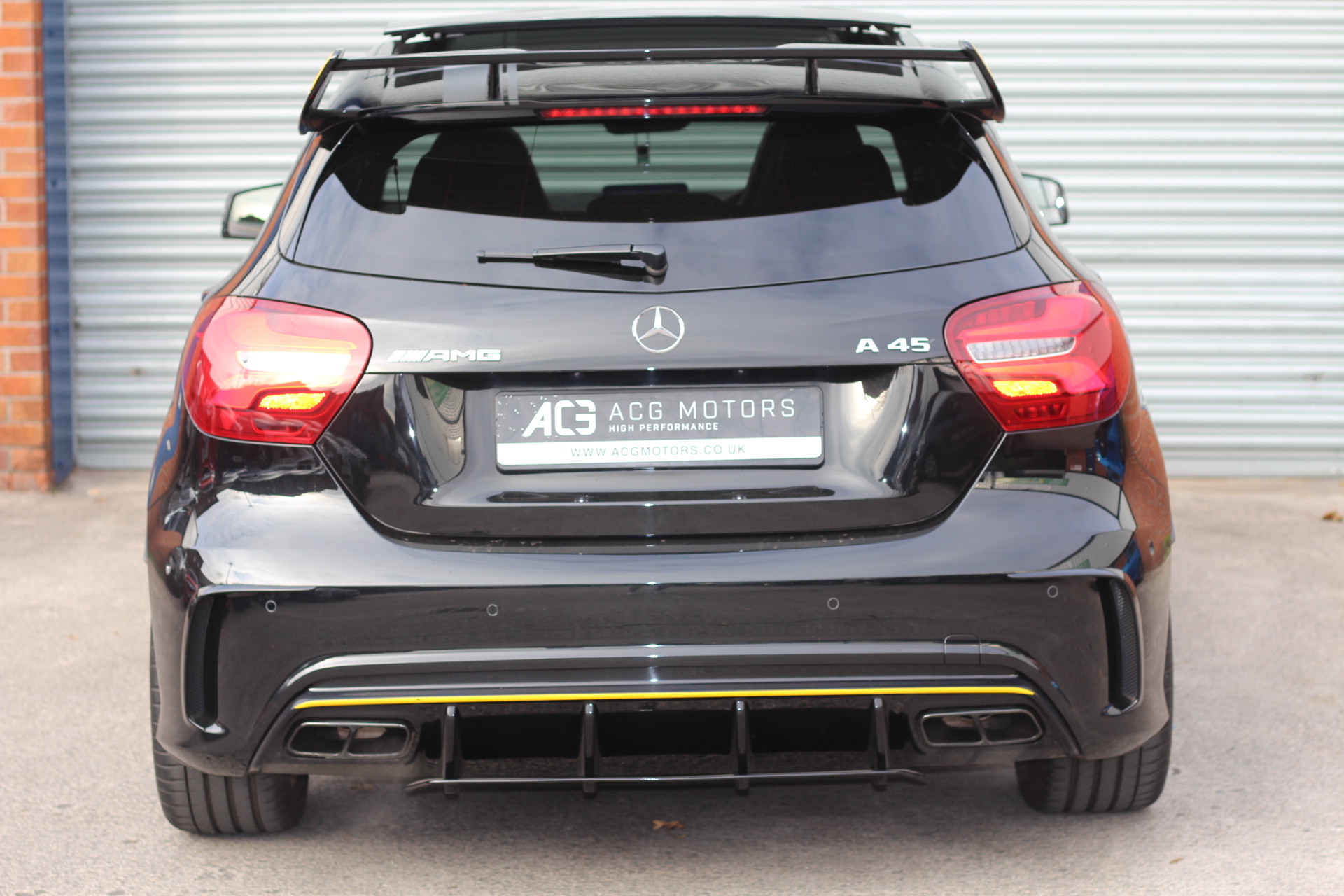 2017 (67) Mercedes-Benz A Class 2.0 A45 AMG Yellow Night Edition SpdS ...